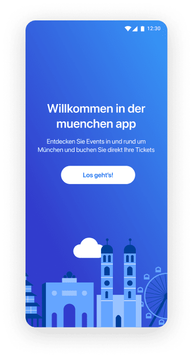 muenchen app I Ihr Ticket in die Münchner Kulturszene